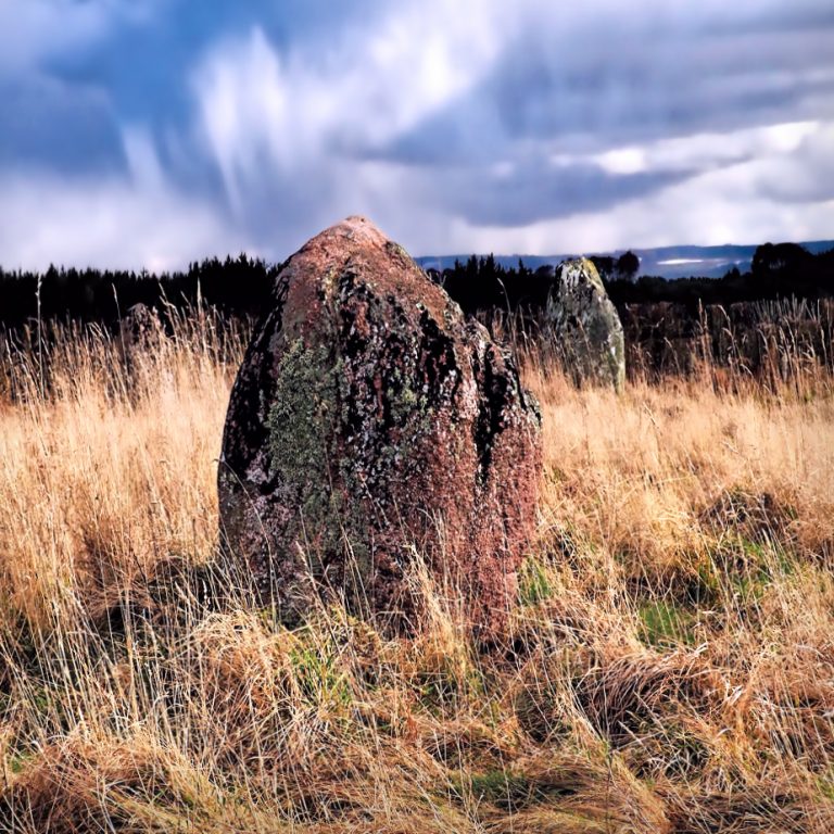 The Deil Stane is possibly a recumbent stone circle with a dark legend