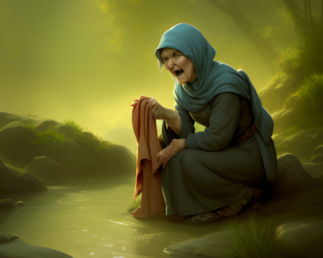 The Bean-Nighe or washerwoman of the Ford