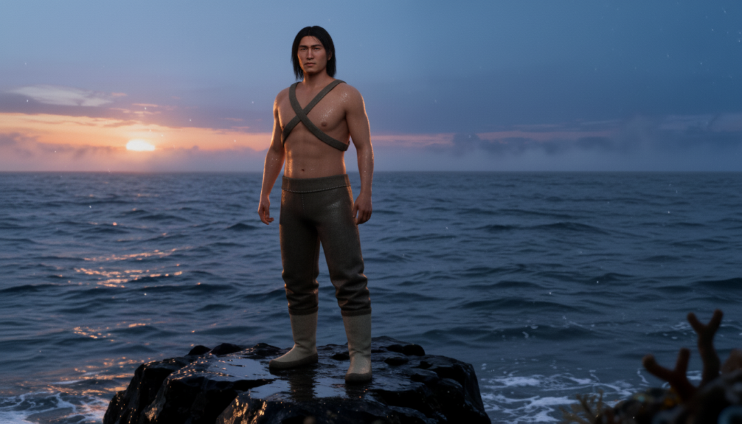 Finfolk mythical beings from the Folklore of Shetland and Orkney