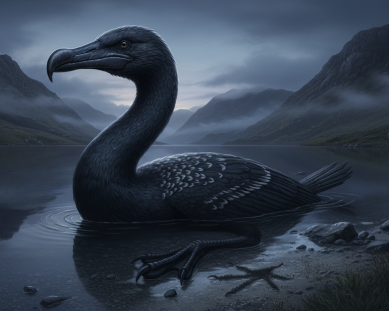 The Boobrie is a giant Shape-shifting bird