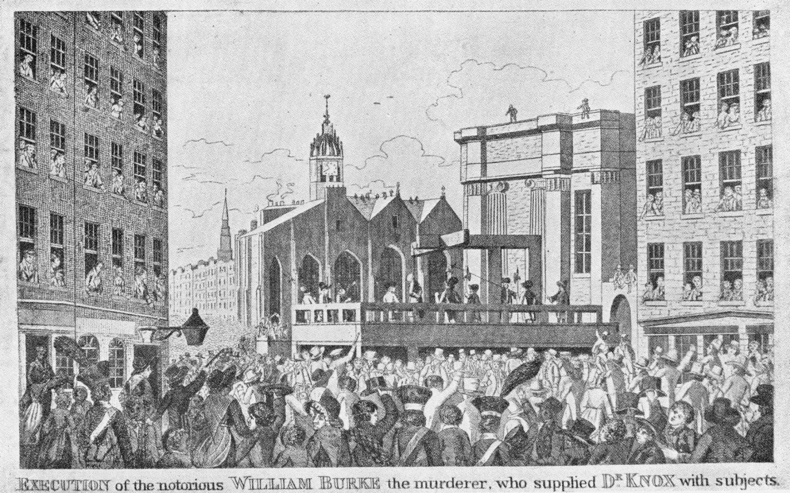 Burke and Hare murdered at least 16 people in 1828