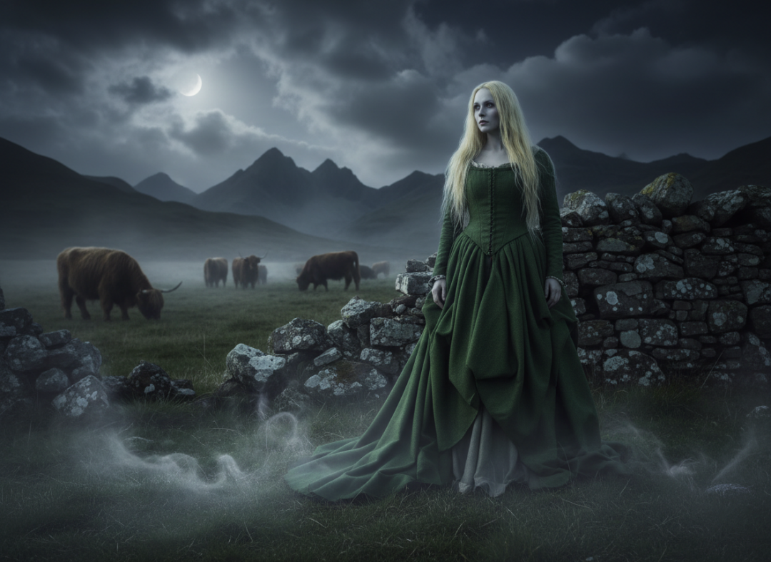 Glaistig is a mysterious fairy spirit from Scottish folklore.